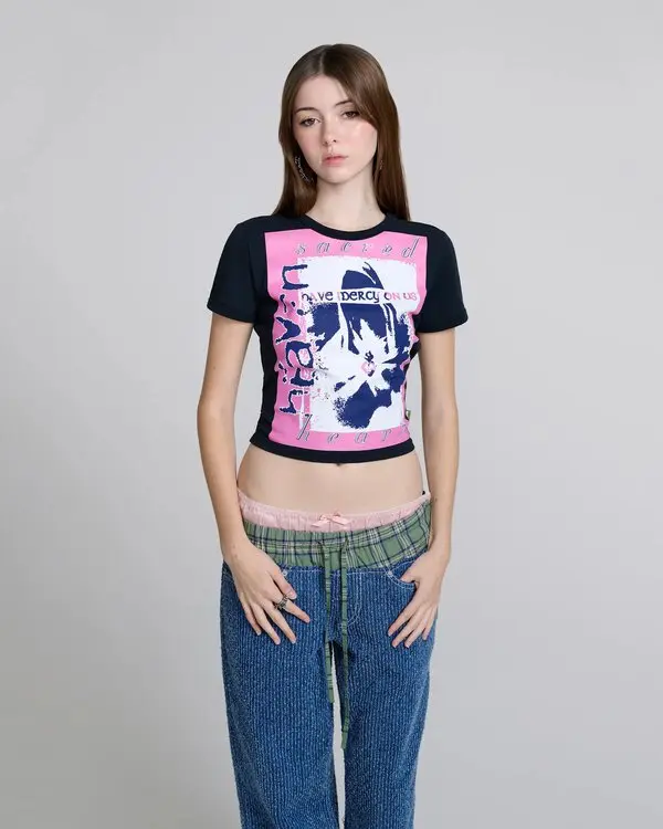 Marc Jacobs Have Mercy Baby Tee In Size