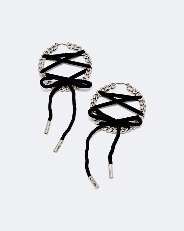 Marc Jacobs Corset Hoop Earrings