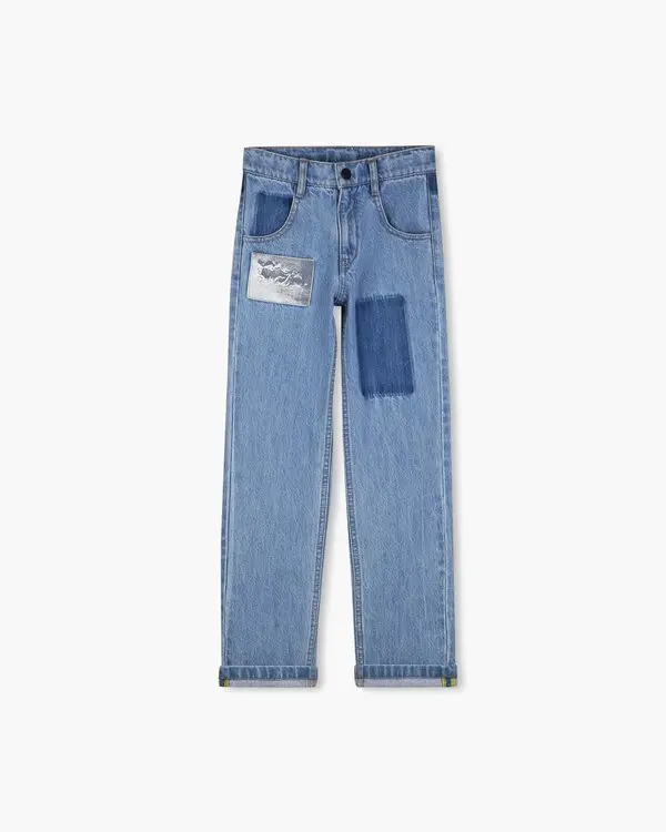 Marc Jacobs The Patchwork Denim Jeans