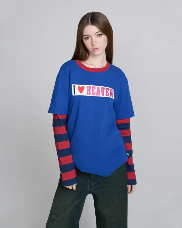 Marc Jacobs I <3 Heaven Layered Longsleeve
