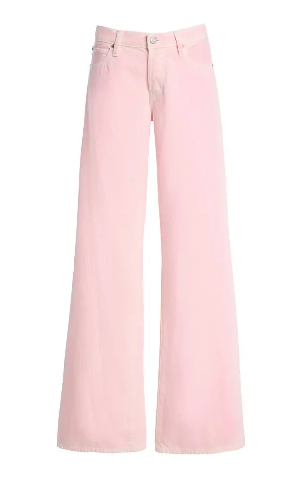 FRAME Rigid Flared-leg Jeans - Pink