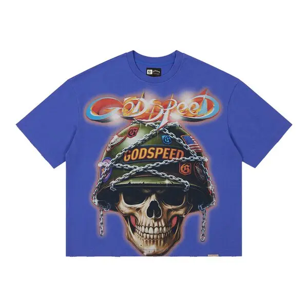 GODSPEED Badges Of Honor T-shirt 'royal - Blue