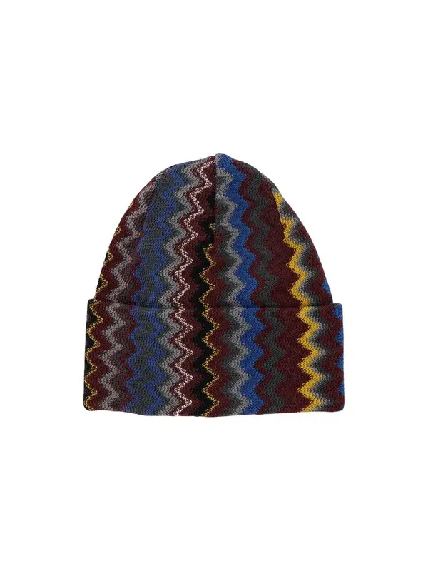 Missoni Knit Wool & Acrylic Hat
