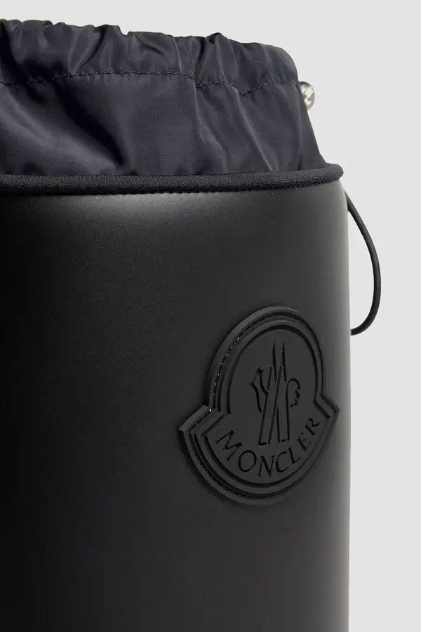 Moncler Kickstream High Rain Boots - Black