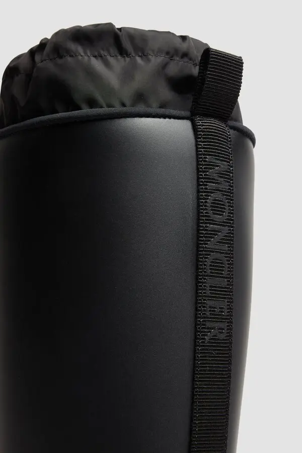 Moncler Kickstream High Rain Boots - Black
