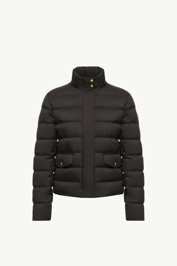 Moncler Bessettes Short Down Jacket - Black