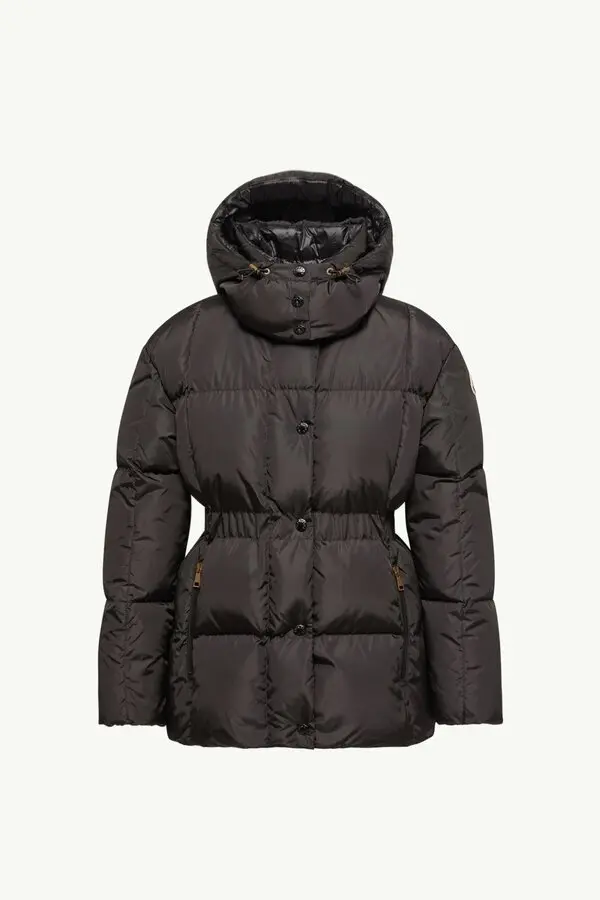 Moncler Agneux Hooded Short Down Jacket