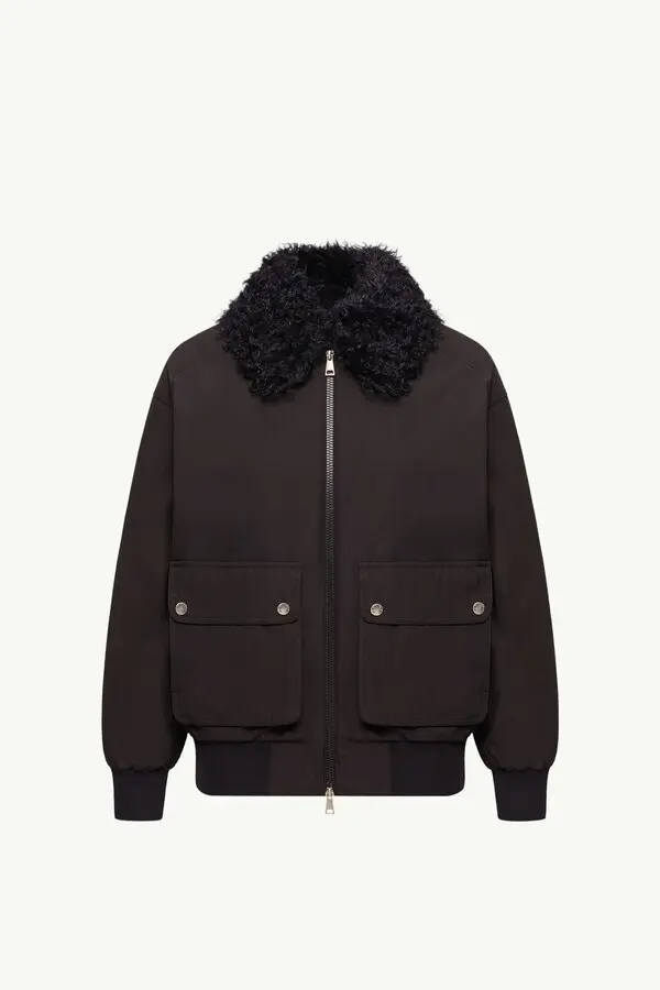 Moncler Rougequeue Hooded Short Down Jacket