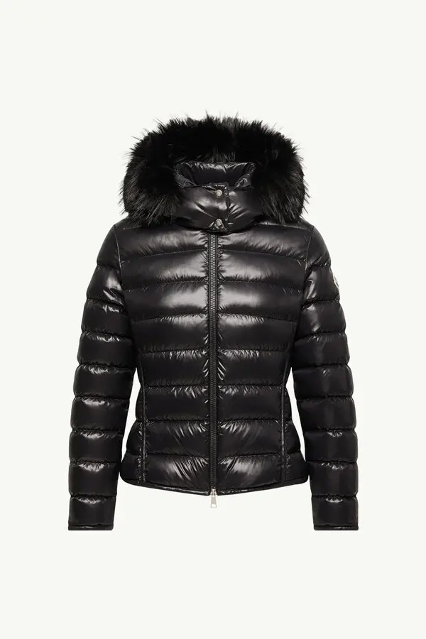 Moncler Badyeffe Hooded Short Down Jacket - Black