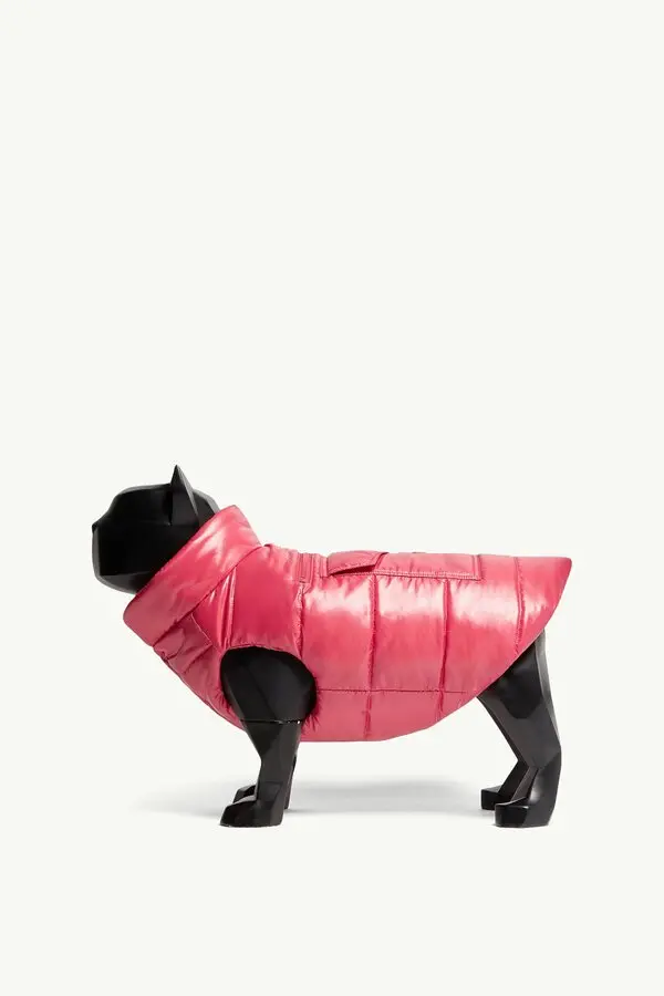 MONCLER POLDO DOG COUTURE Padded Dog Vest - Pink