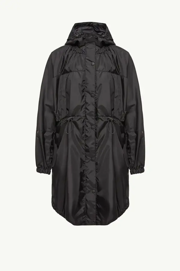 Moncler Canvas Long Parka