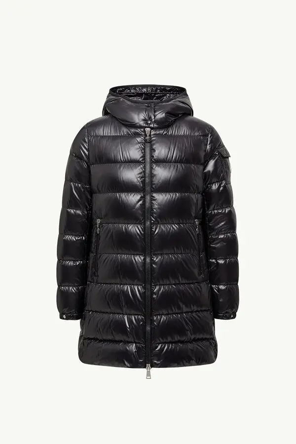 Moncler Courcelles Hooded Mid-length Down Jacket