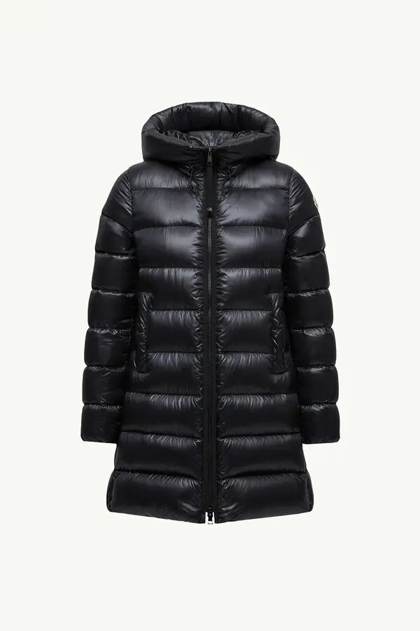 Moncler Suyenne Hooded Mid-length Down Jacket