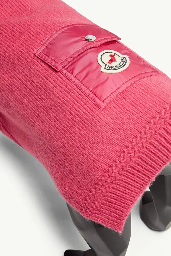 MONCLER POLDO DOG COUTURE Wool Dog Sweater - Pink