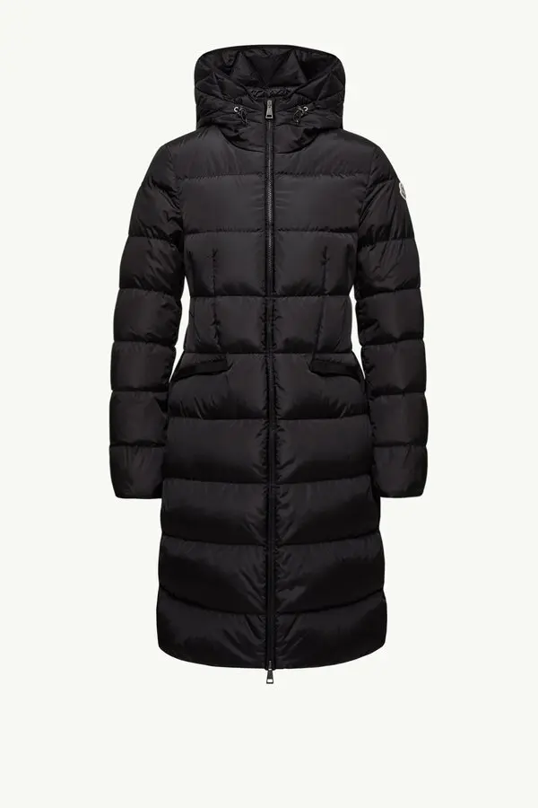Moncler Avocette Hooded Long Down Jacket