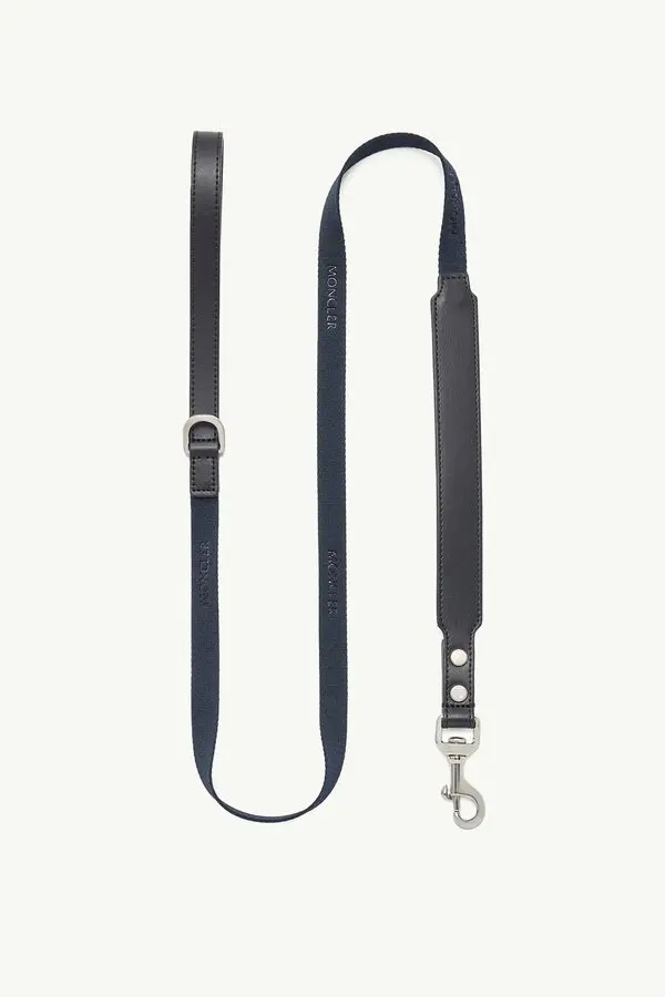 MONCLER POLDO DOG COUTURE Logo Dog Leash