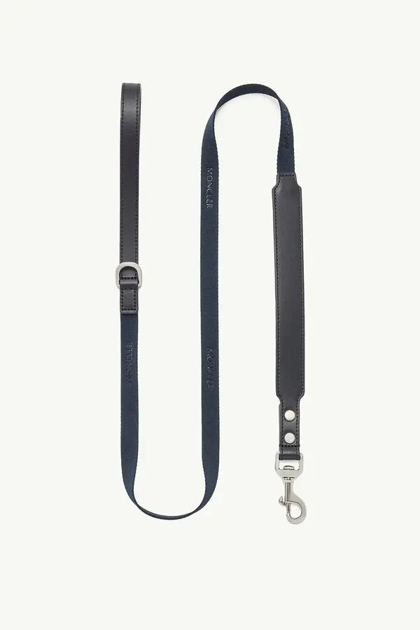 MONCLER POLDO DOG COUTURE Logo Dog Leash
