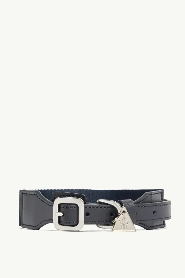 MONCLER POLDO DOG COUTURE Logo Dog Collar
