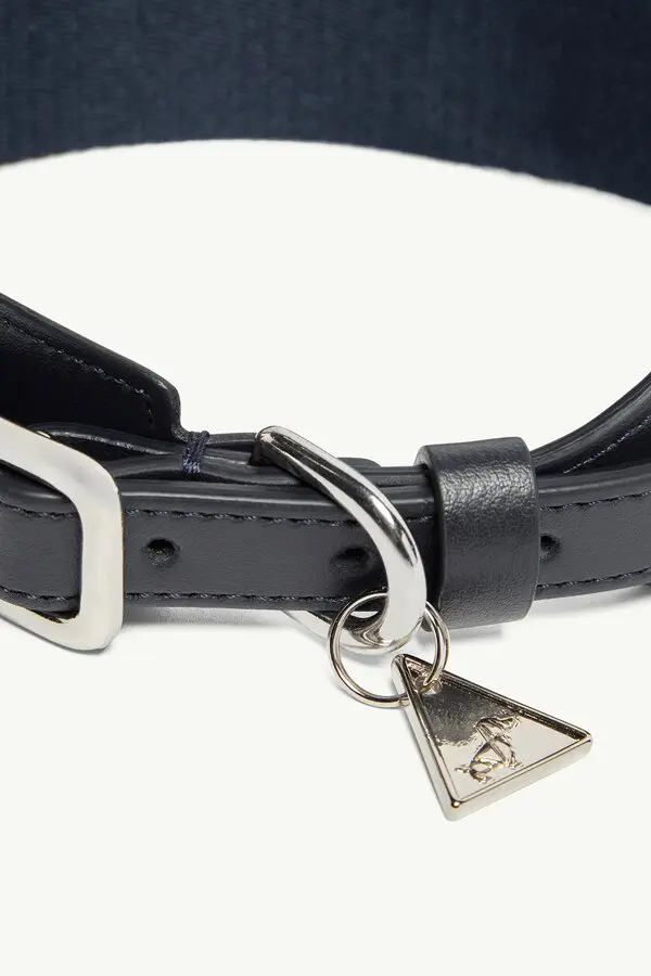MONCLER POLDO DOG COUTURE Logo Dog Collar