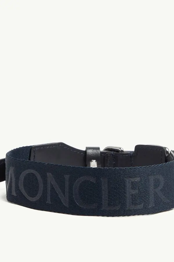 MONCLER POLDO DOG COUTURE Logo Dog Collar