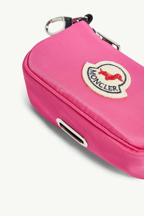 MONCLER POLDO DOG COUTURE Dog Bag Holder - Pink