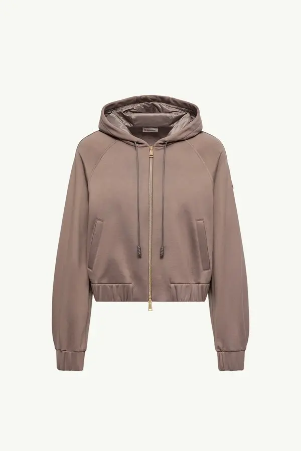 Moncler Technical Fleece Zip-up Cardigan