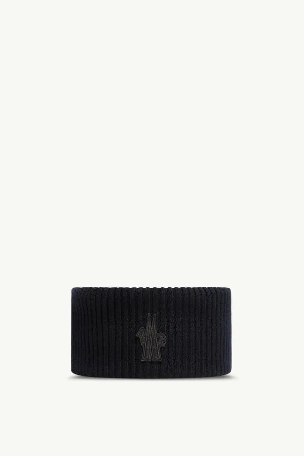 Moncler Wool Neck Warmer - Blue