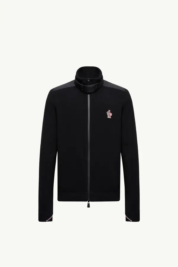 Moncler Zip-up Turtleneck Sweatshirt