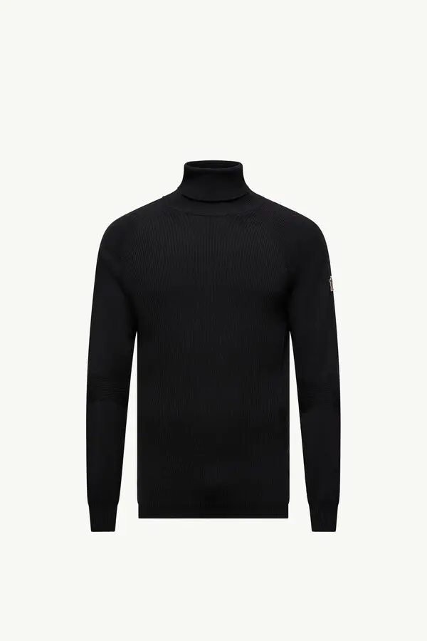 Moncler Wool Blend Turtleneck Sweater