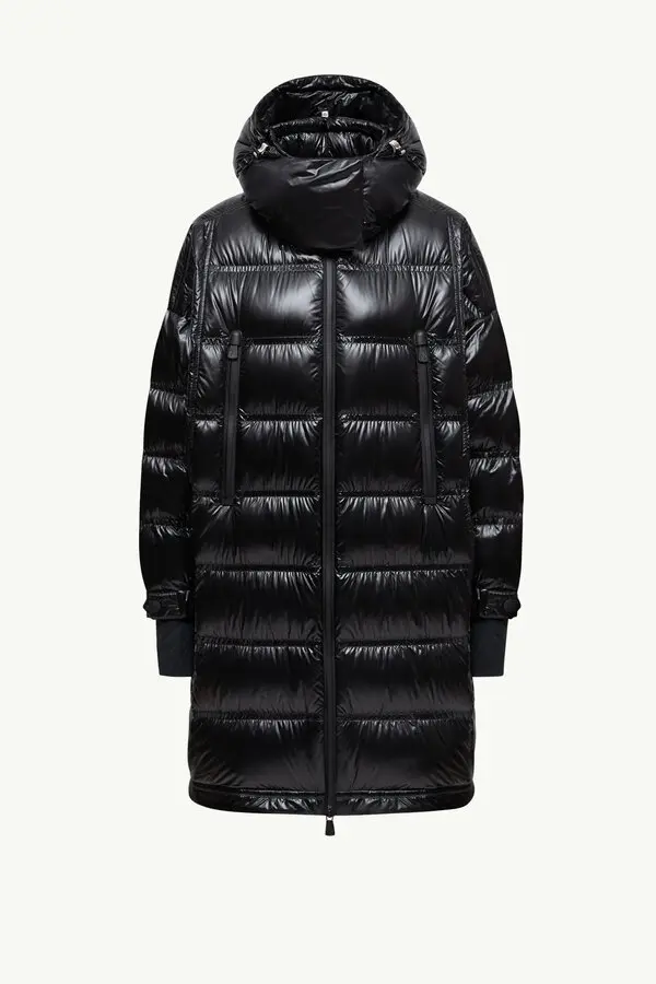 Moncler Rochelairs Hooded Long Down Jacket
