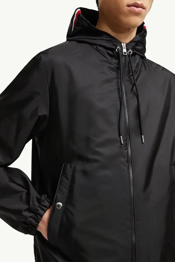 Moncler Grimpeurs Hooded Windbreaker - Black