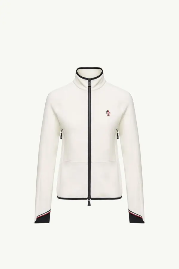Moncler Fleece Zip-up Sweatshirt