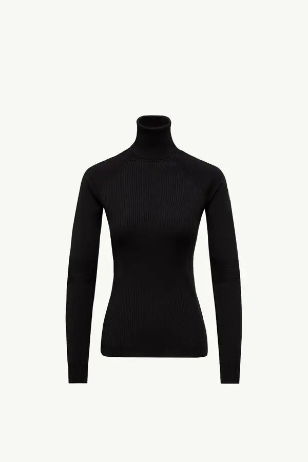 Moncler Wool Blend Turtleneck Sweater
