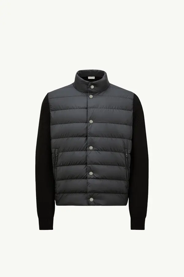 Moncler Padded Cotton Zip-up Cardigan