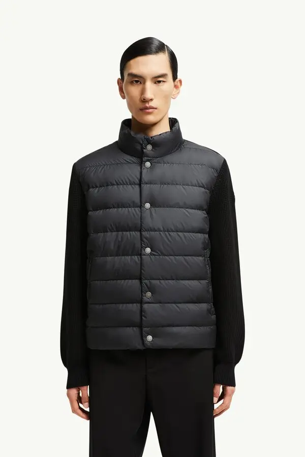 Moncler Padded Cotton Zip-up Cardigan