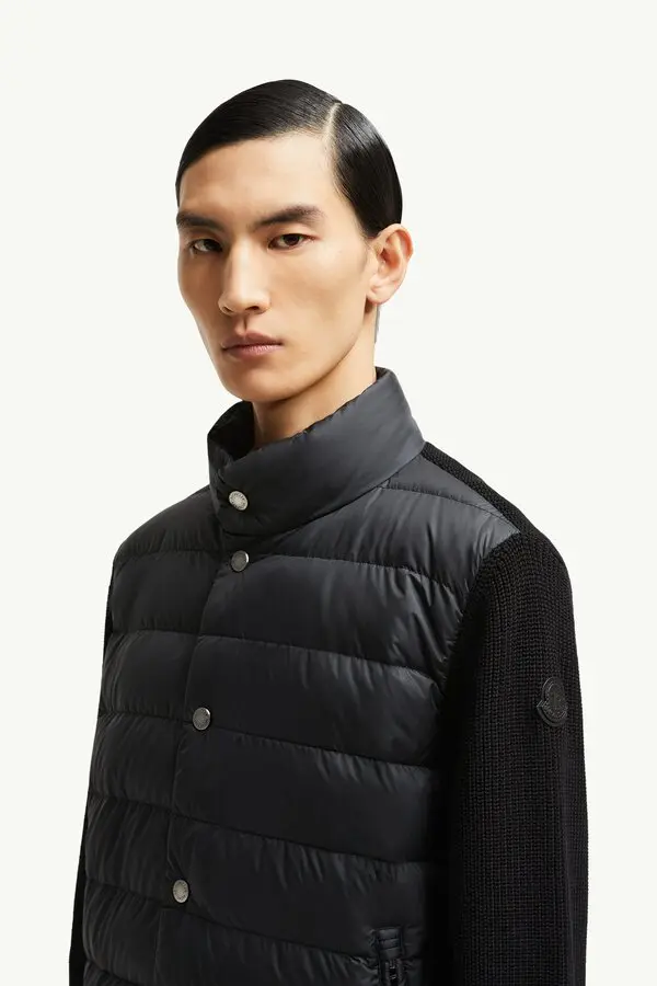 Moncler Padded Cotton Zip-up Cardigan