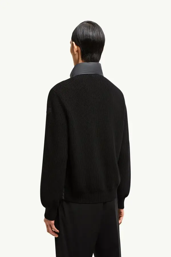 Moncler Padded Cotton Zip-up Cardigan
