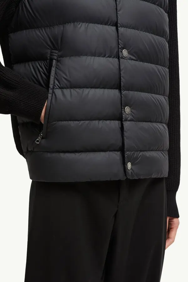 Moncler Padded Cotton Zip-up Cardigan