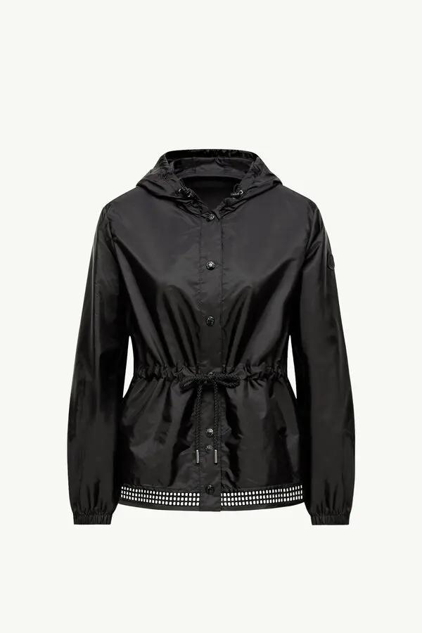 Moncler Rochebonne Hooded Taffeta Jacket