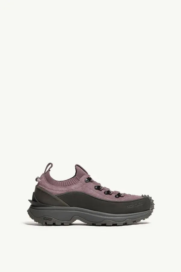 Moncler Trailgrip Lite 3 Nubuck & Suede Lace-up Sneakers - Brown