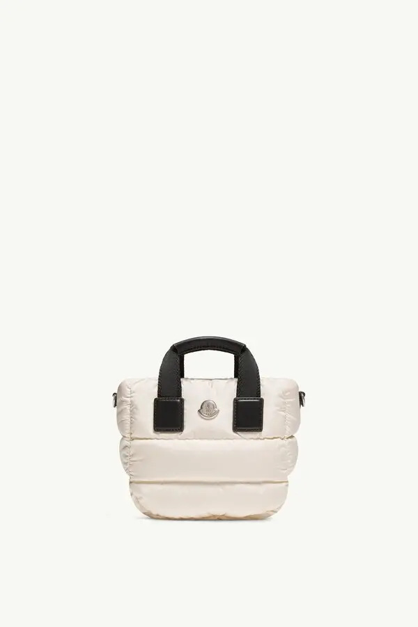 Moncler Caradoc Micro Tote Bag - White