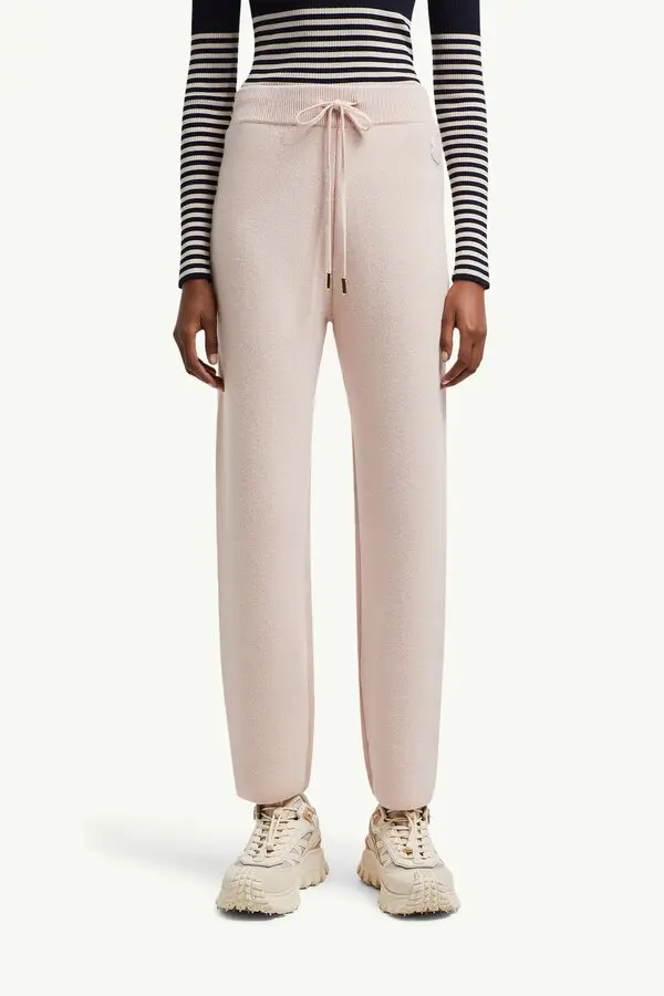Moncler Wool & Cashmere Jogging Pants