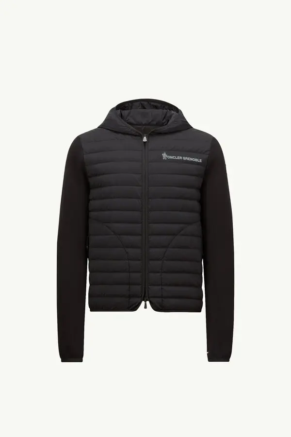 Moncler Padded Cotton Zip-up Hoodie