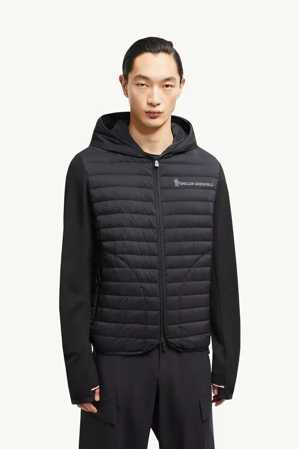 Moncler Padded Cotton Zip-up Hoodie