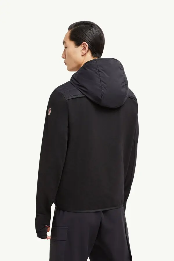 Moncler Padded Cotton Zip-up Hoodie