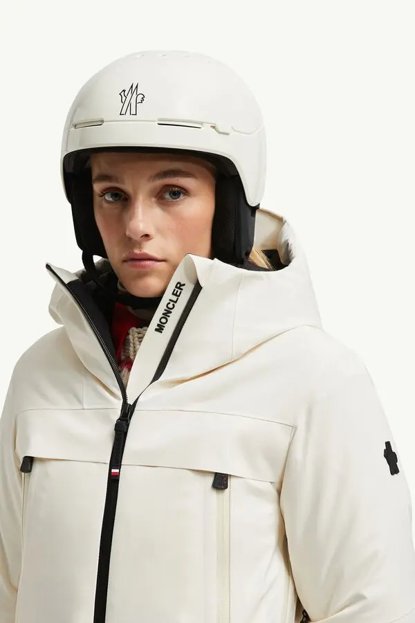Moncler Logo Ski Helmet - White
