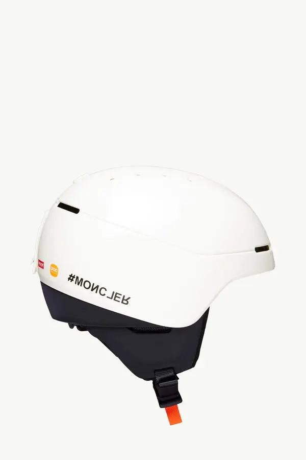 Moncler Logo Ski Helmet - White