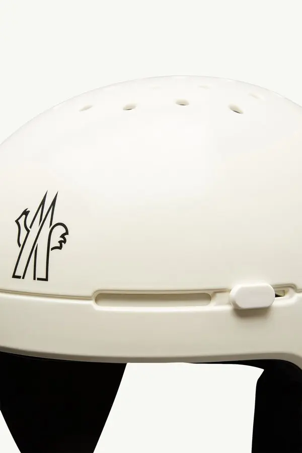 Moncler Logo Ski Helmet - White