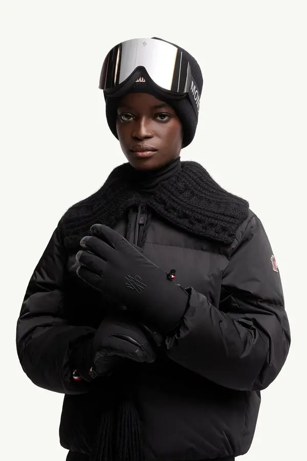 Moncler Padded Soft Shell Gloves