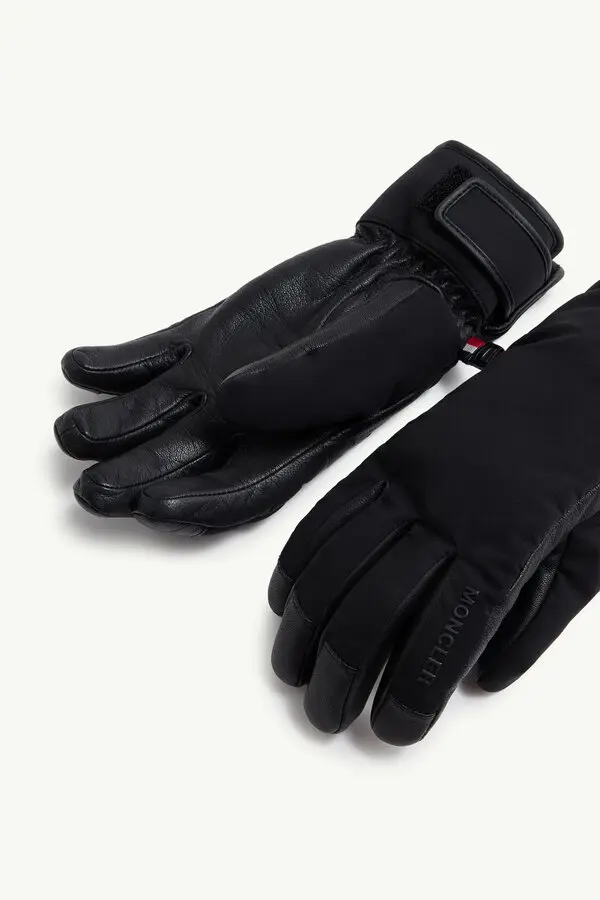 Moncler Padded Soft Shell Gloves